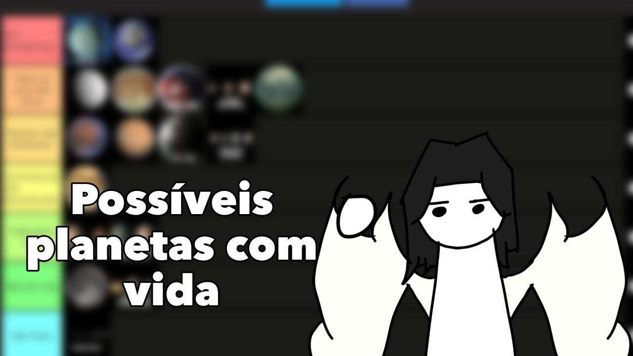 Tier list de possíveis planetas com vida - YouTube
