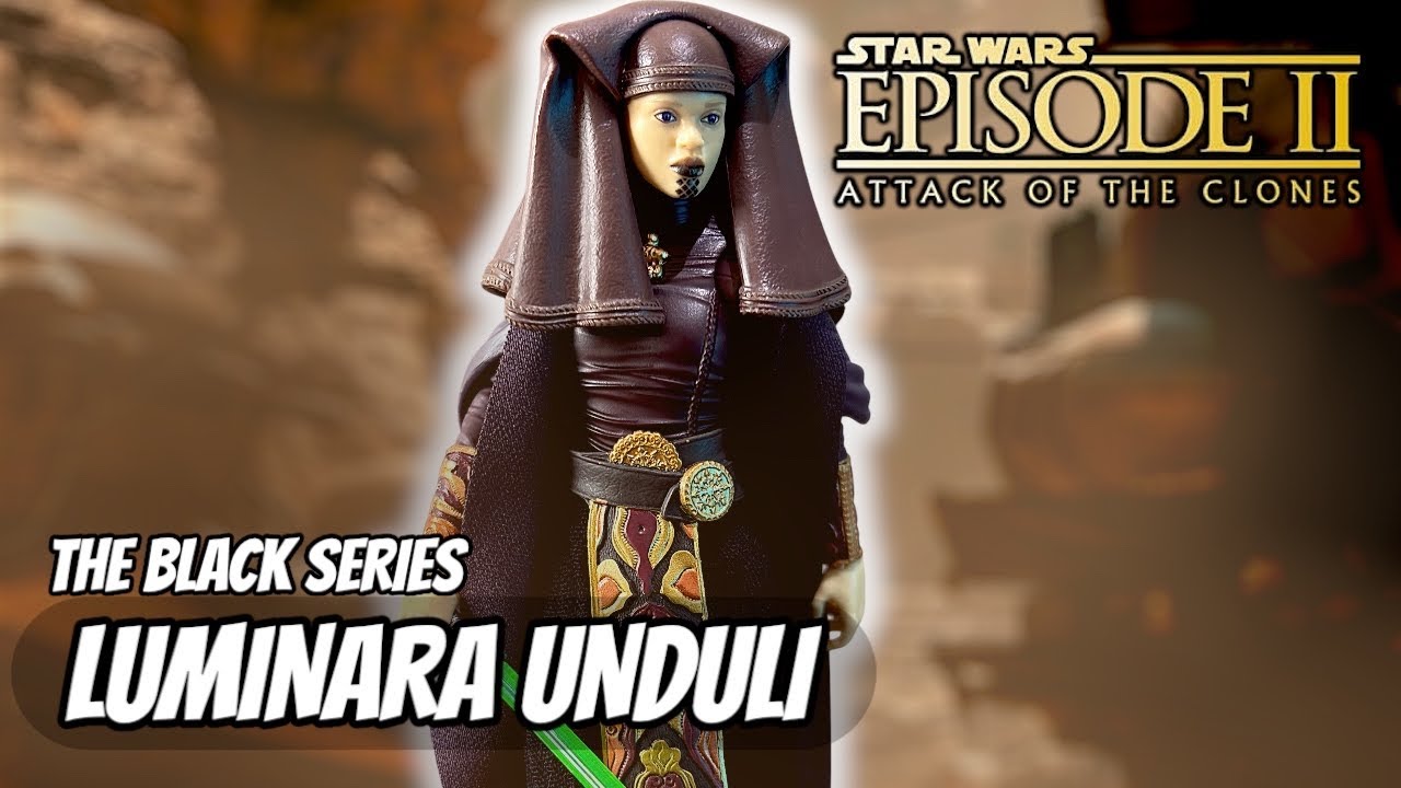 Luminara Unduli de The Black Series | Otro acierto de Hasbro - YouTube