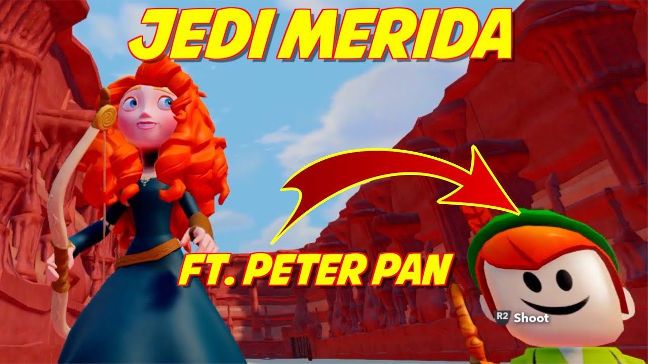 Brave Jedi Merida vs Darth Vader | Disney Animated Toys | Superheroes ...