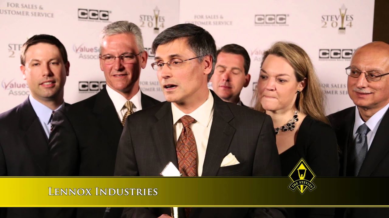 Lennox Industries wins at the 2014 Stevie Awards for Sales & Customer ...