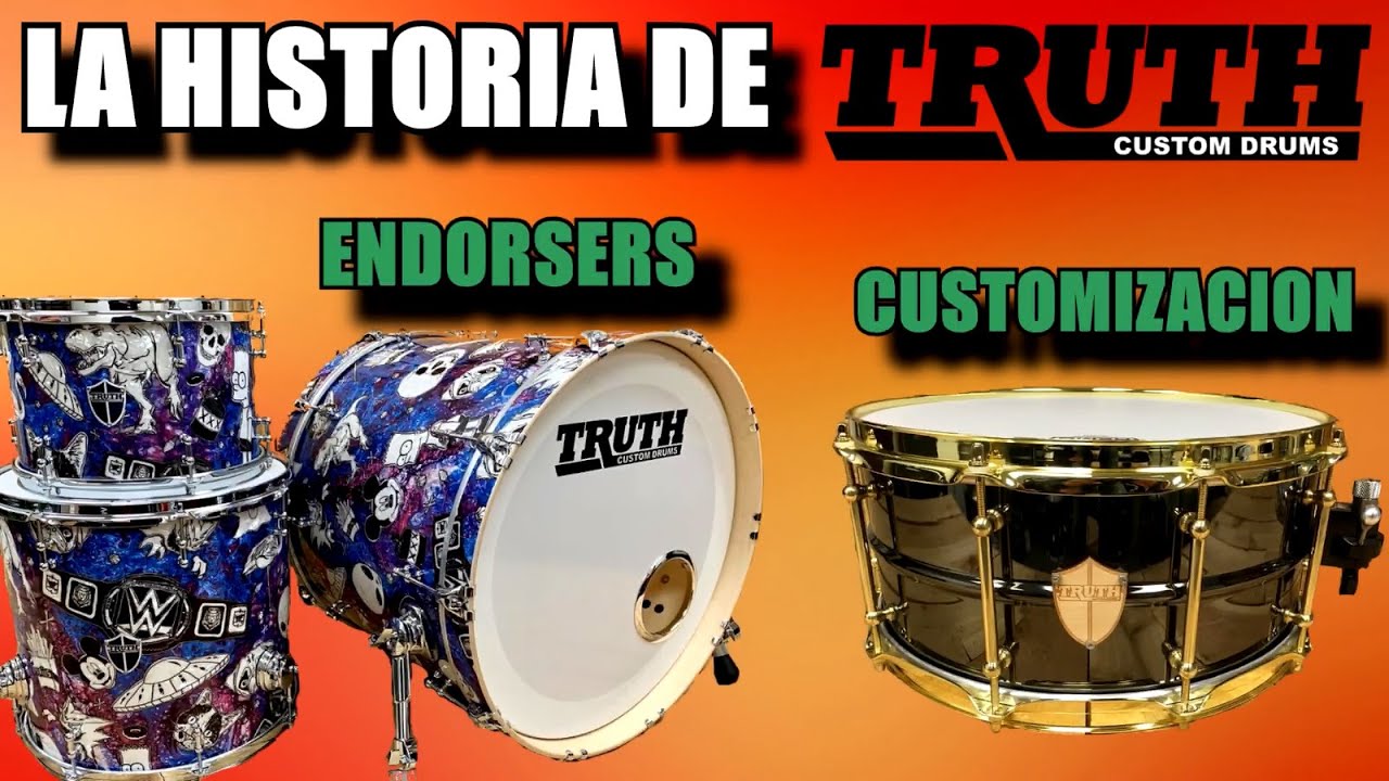 La Historia De Truth Custom Drums : Las Baterias Del Metalcore ? - YouTube