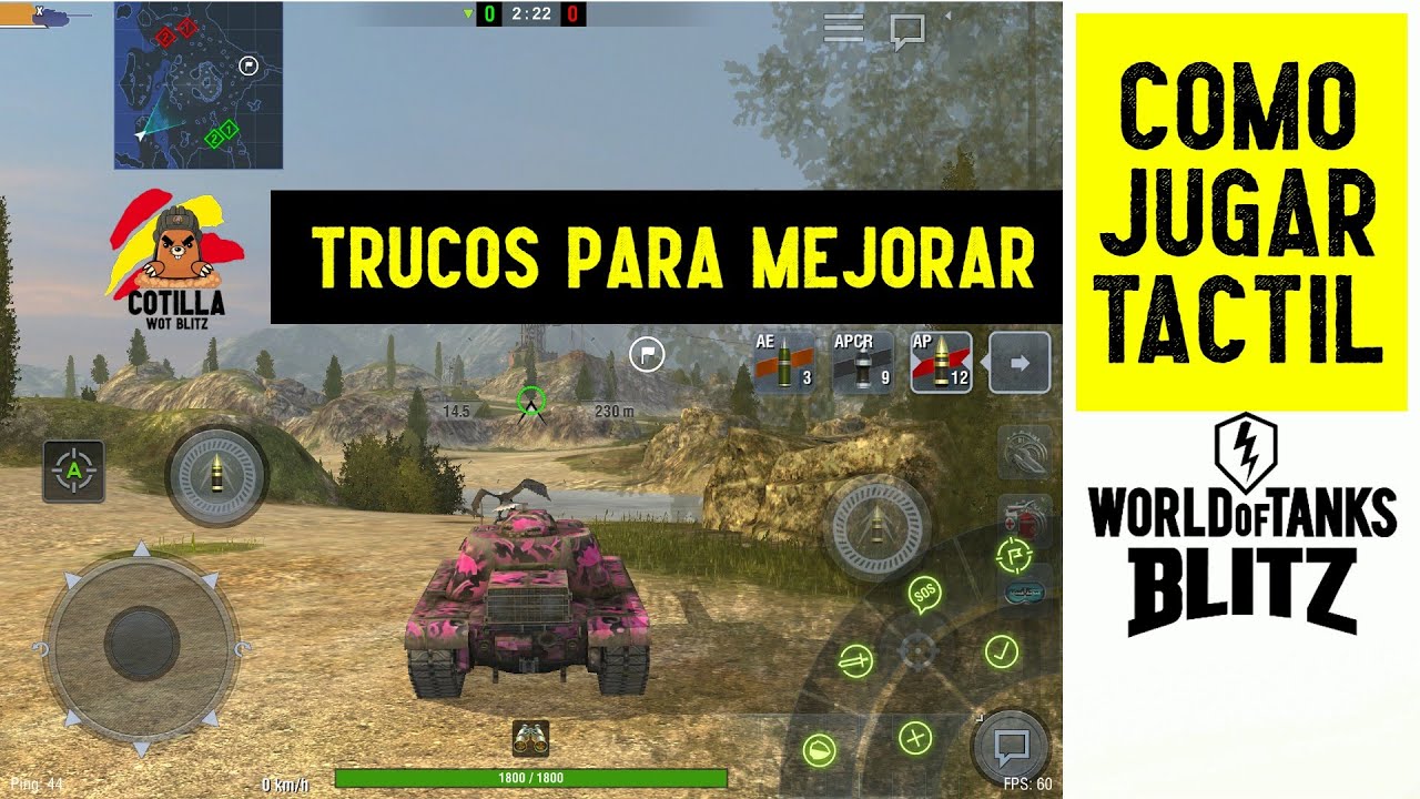 Como jugar en táctil fácil WoT Blitz | Las Mejores configuraciones de ...