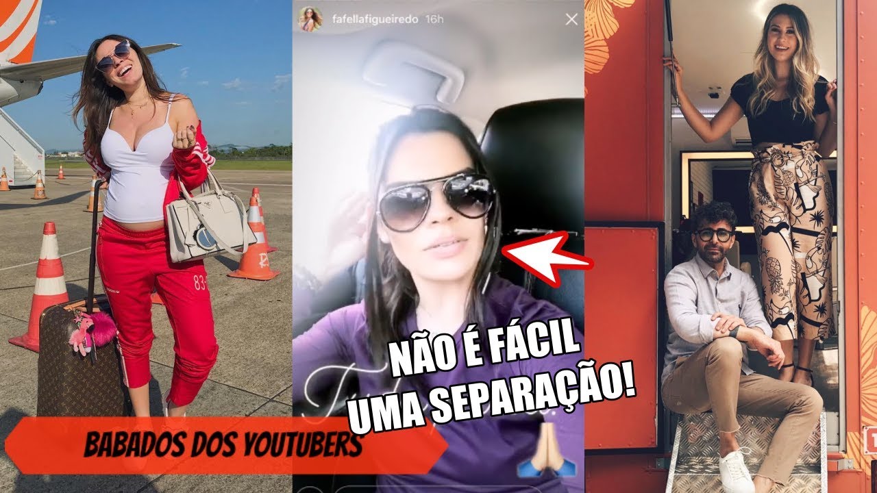 FAFELLA fala SOBRE SEPARAÇÃO! Taci COMPARTILHA sobre "DORES" na ...