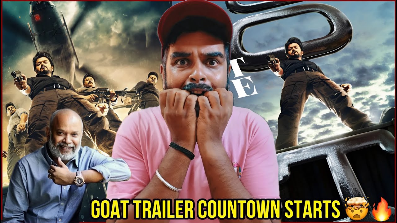 GOAT Trailer Countdown Starts 🔥🤩 - Thalapathy Vijay 🥳 | Venkat Prabhu ...