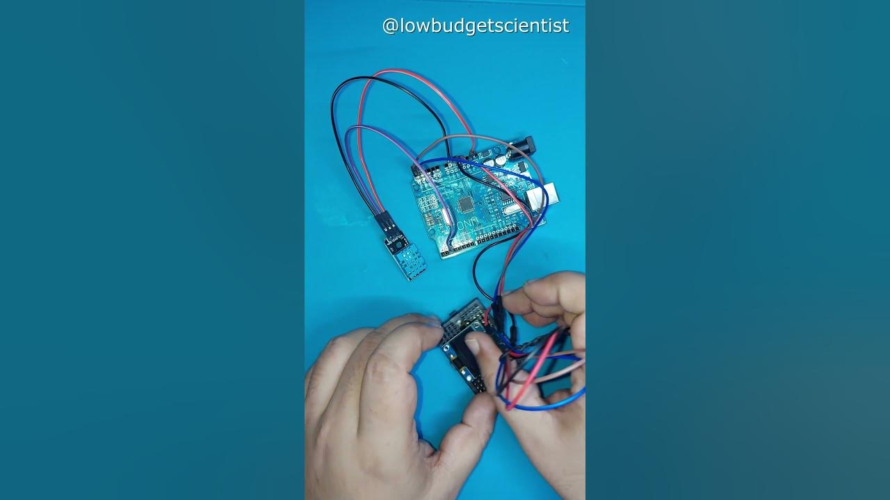 Iss arduino module se temperature aur humidity pata lagaya #arduinoproject - YouTube