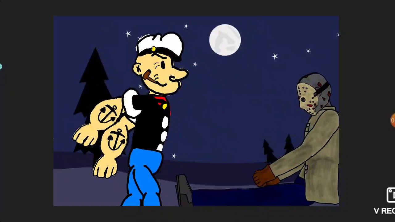 Popeye vs jason - YouTube