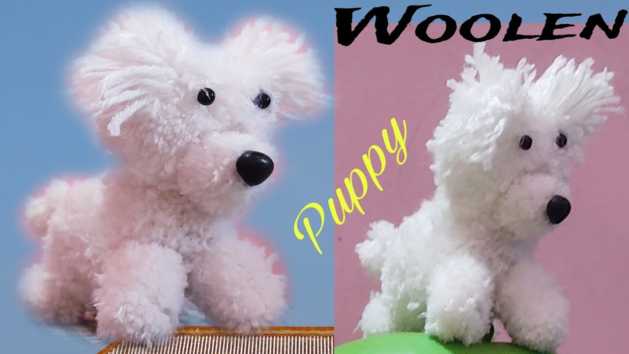 How to Make Woolen Unique DOG 🐕 || Super Easy Make at Home | DIY Wool ...