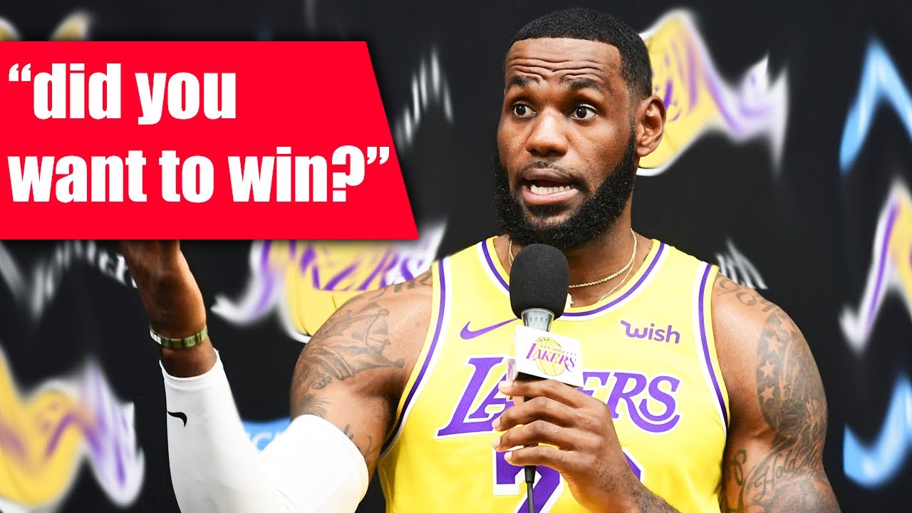 Times NBA Reporters ASKED DUMB Questions - NBA Players React (LeBron ...