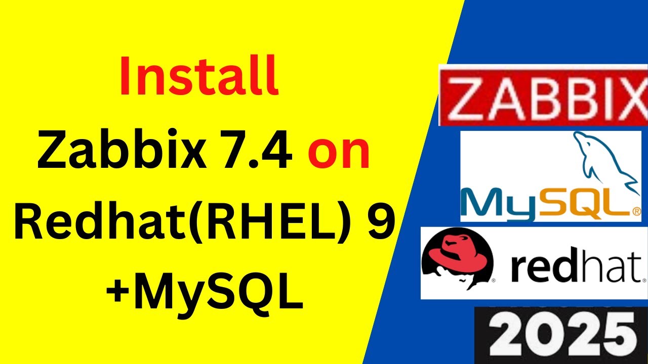 How to Install and Configure Zabbix 7.4 with MySQL Database on Redhat ...