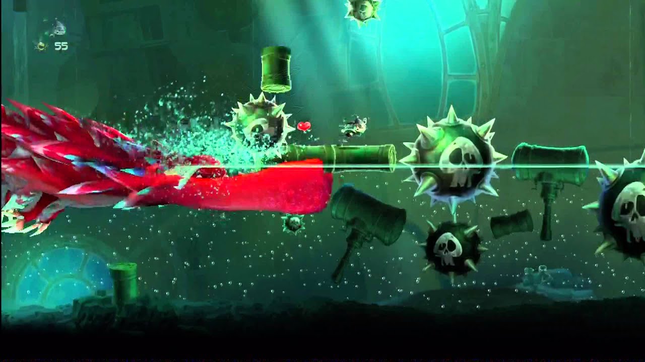 Rayman Legends (1080i HD) Walkthrough Part 56 - There's Always a Bigger ...