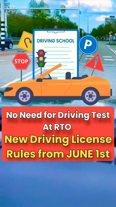 No Need For Driving Tests At Rto🚦new Driving License Rules From June