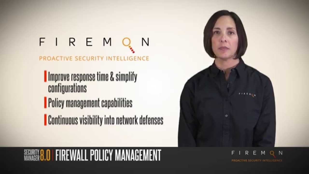 FireMon Capabilities - Firewall Policy Management - YouTube