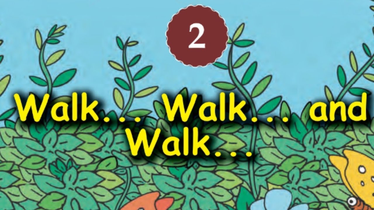 1st std maths,unit-2, walk walk and walk - YouTube