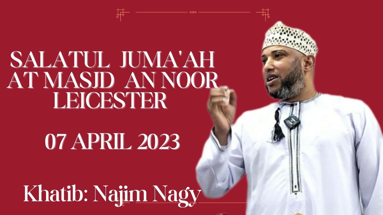 Friday Salat at Masjid An Noor Leicester - YouTube