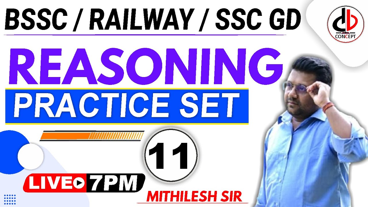 BIHAR SSC Reasoning Practice Set 11 | Reasoning Short Tricks ...