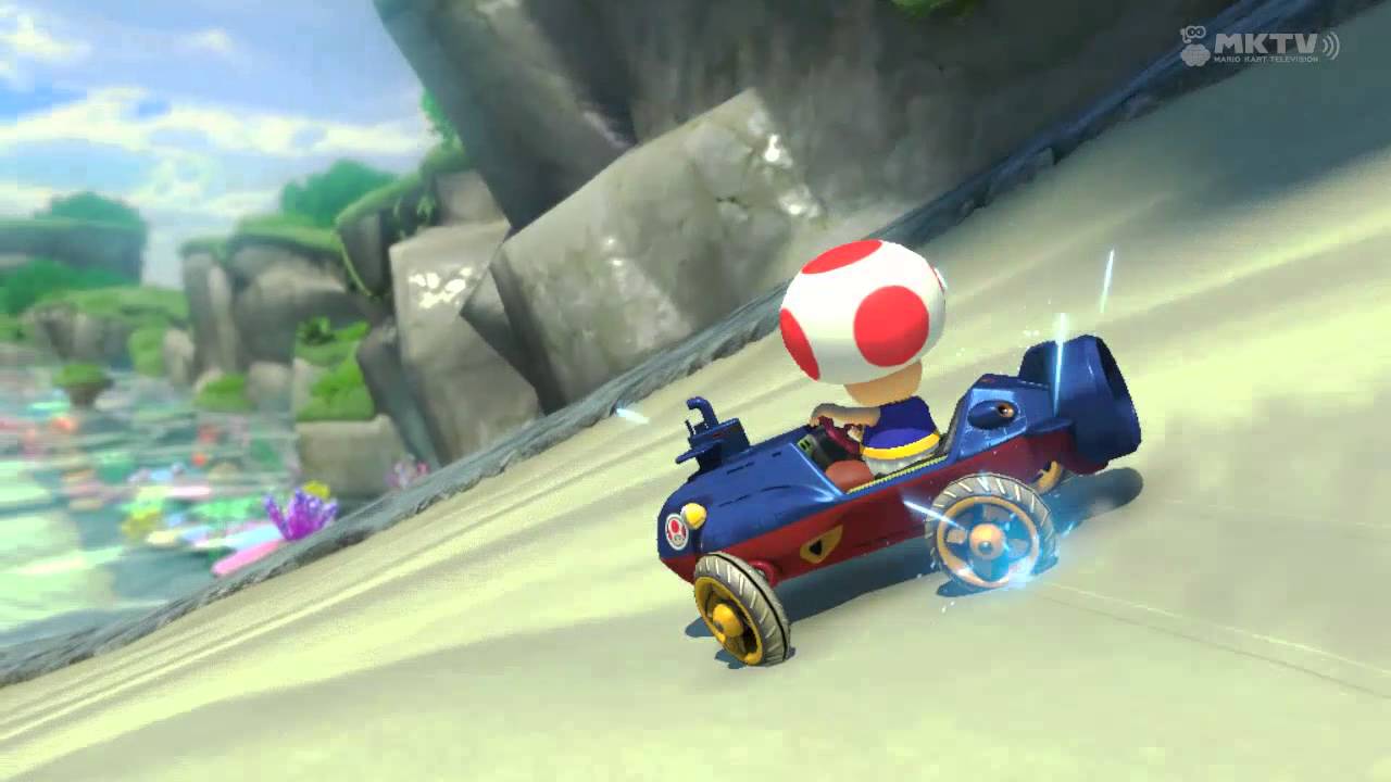 Mario Kart 8: Toad Dives Underwater - YouTube