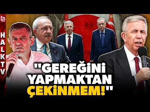 ANKARA BU SÖZLERİ KONUŞUYOR! Mansur Yavaş'tan 'Erdoğan ile görüşme' için YENİ Parti ve CHP'ye mesaj!