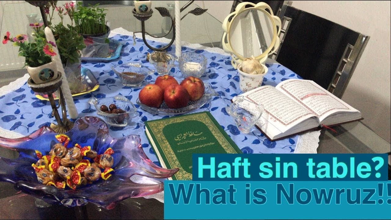 What is NOWRUZ !!!Persian new year ?? what HAF SIN table mean ...