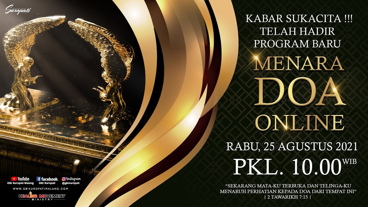 MENARA DOA ONLINE 25 AGUSTUS 2021 - YouTube