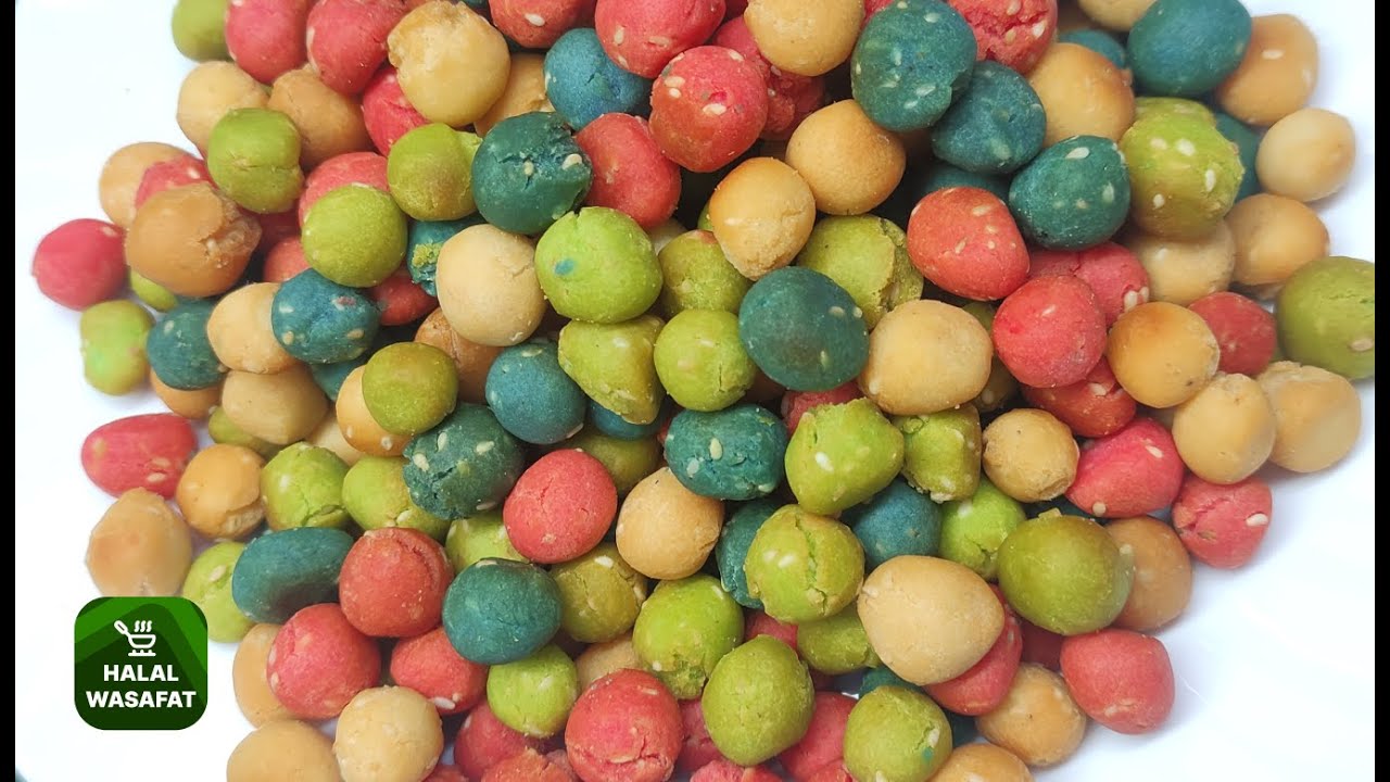 Crispy color balls recipe | Indonesian recipe | ক্রিস্পি কালার বল ...