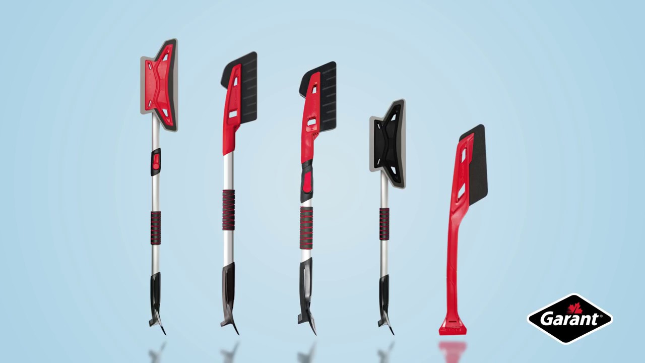 Garant Telescopic Snow Brushes - YouTube