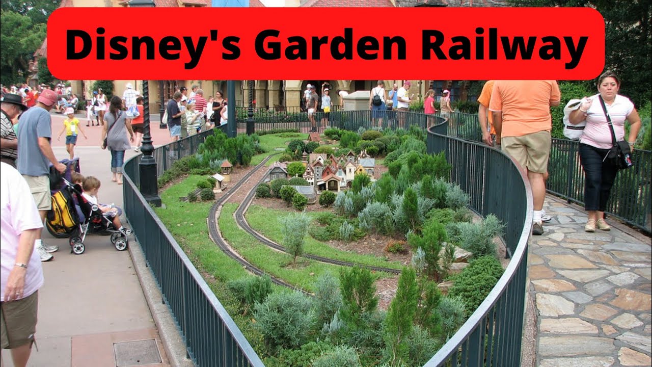 Garden Railroad at EPCOT | Walt Disney World - YouTube