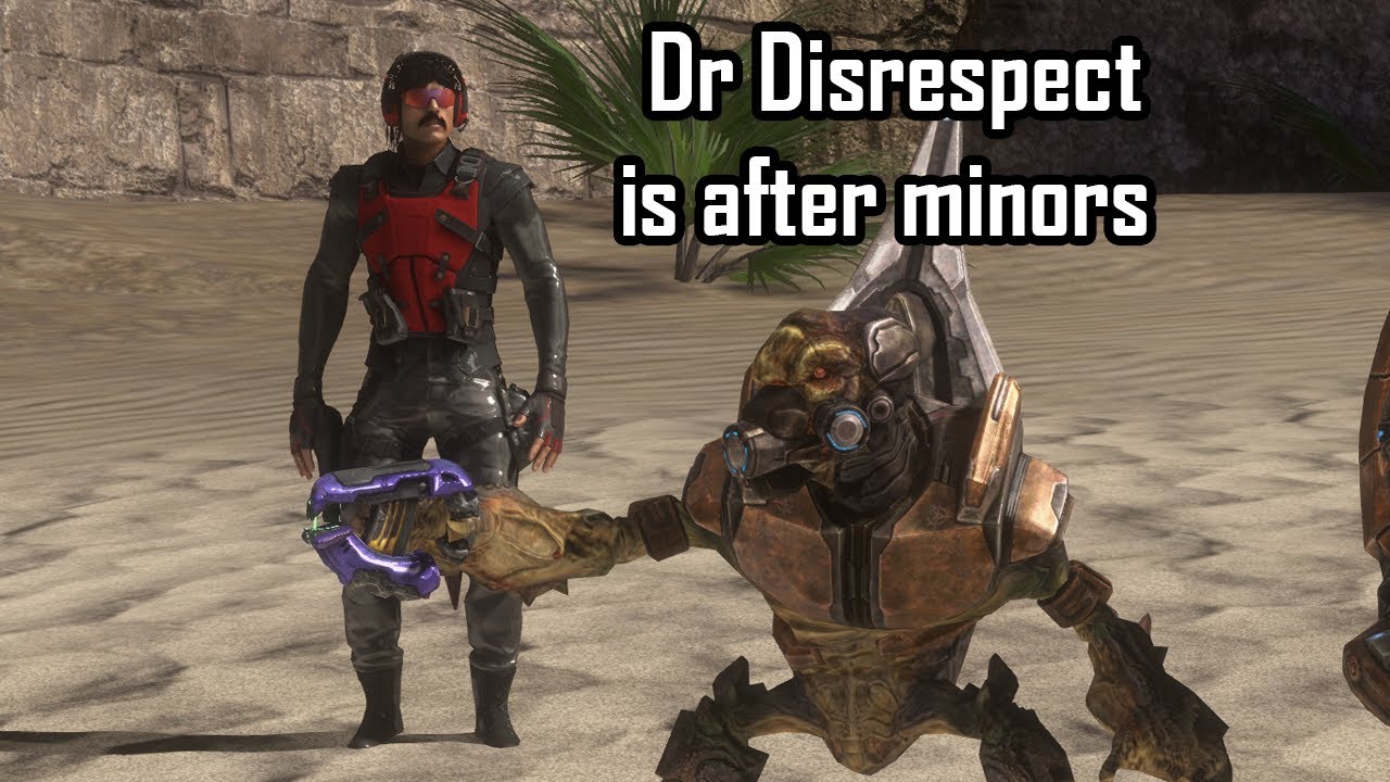 Dr Disrespect is after grunt minors - YouTube