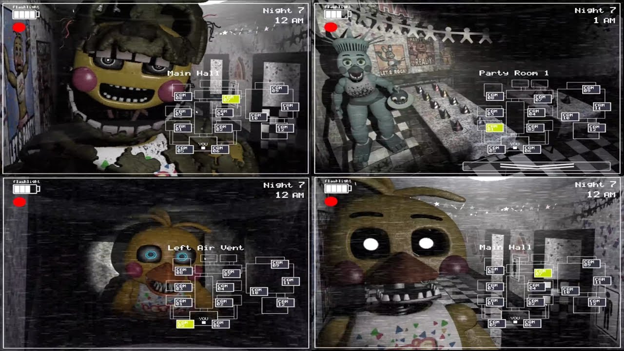 5 types of Toy Chica for FNaF 2! +Jumpscares! (FNaF 2 Mods) - YouTube