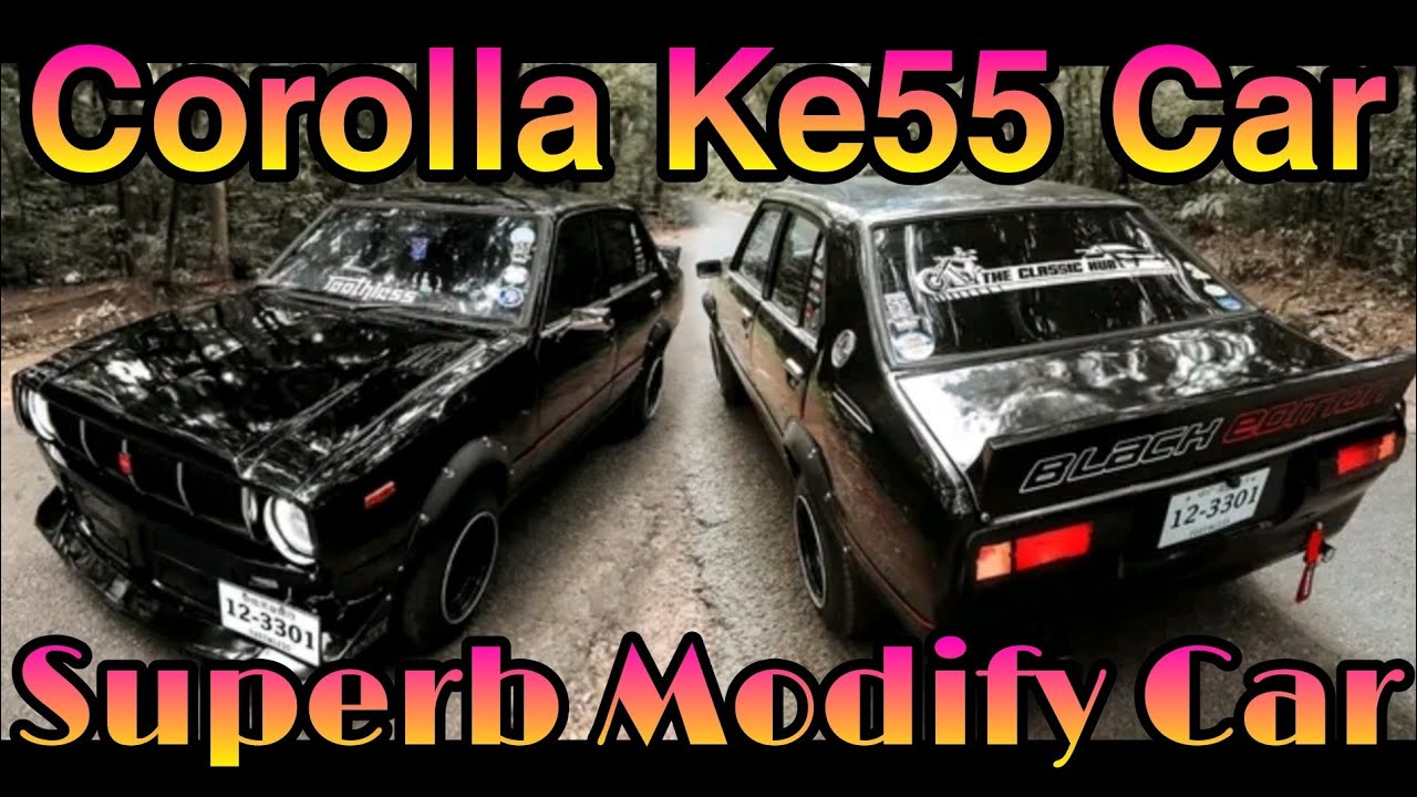Corolla Ke55 Modify Car😋💖 මොඩිෆයි වන්ඩියක්☺️low price car for sale ...