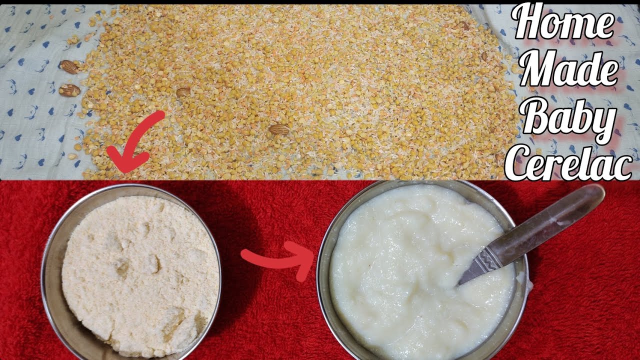 SECRET of My BABY Health/ Baby Food/ HomeMade Cerelac Recipe/ HEALTHY ...