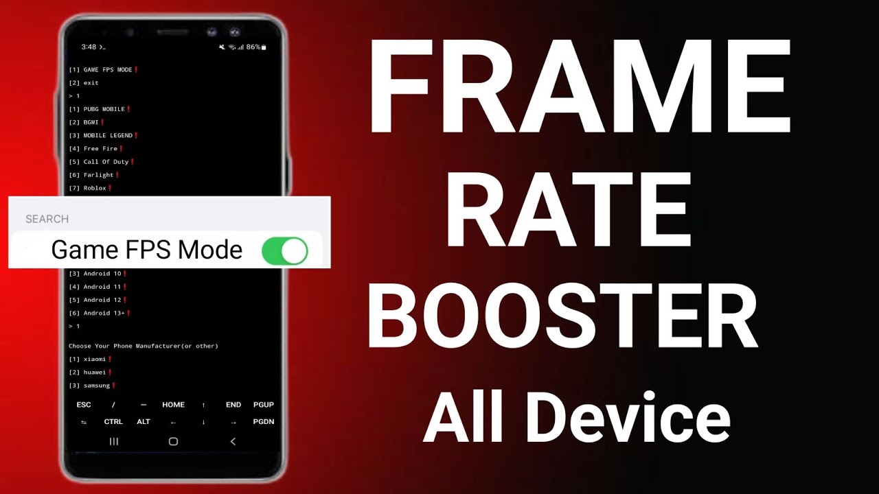 Frame Rate Booster For Android | Max FPS Fix Lag - No Root - YouTube
