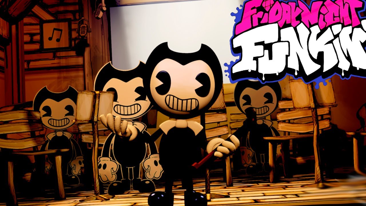 Friday Night Funkin VS Bendy and the ink machine - BATIM x FNF Mod ...