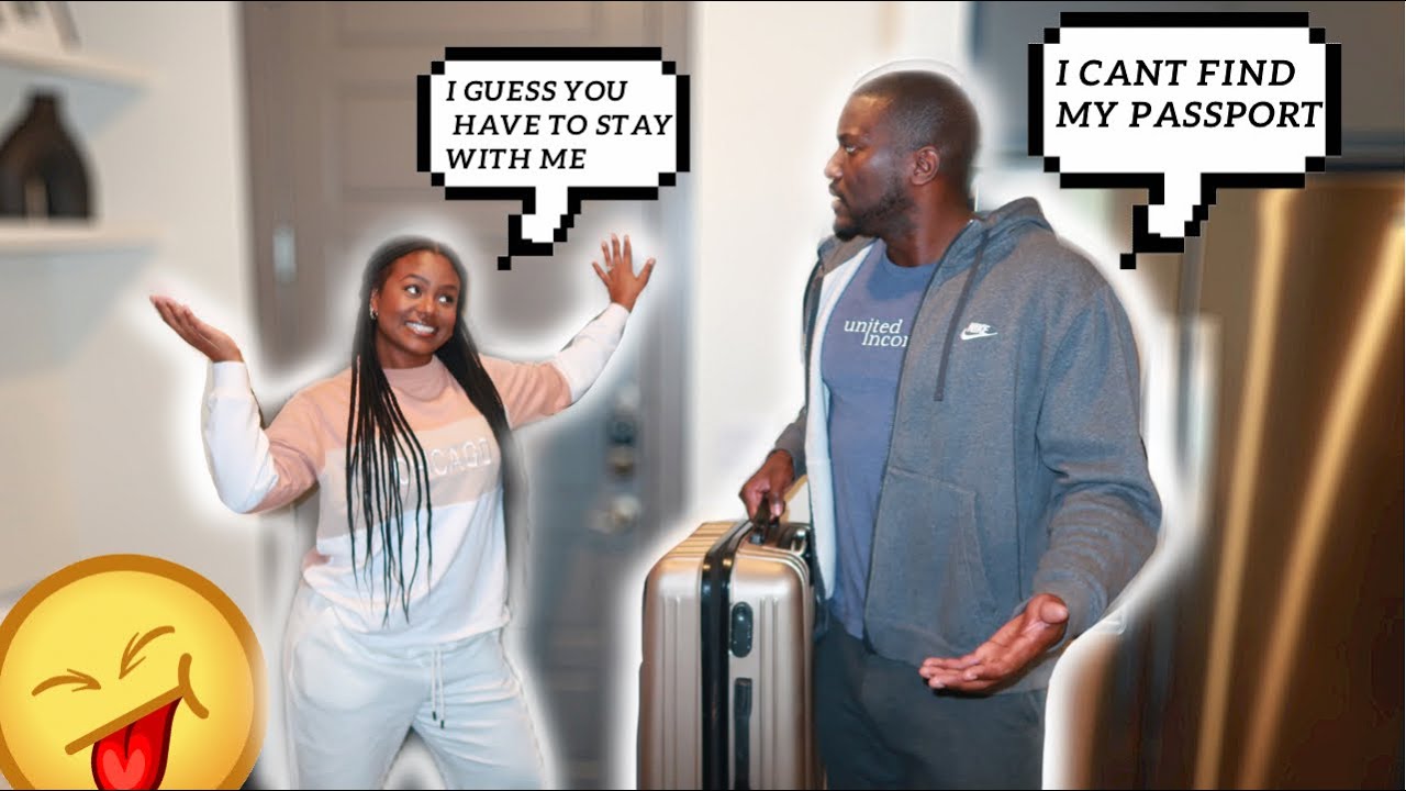 Lost My Husband's Passport To See His Reaction Prank **Hilarious ...
