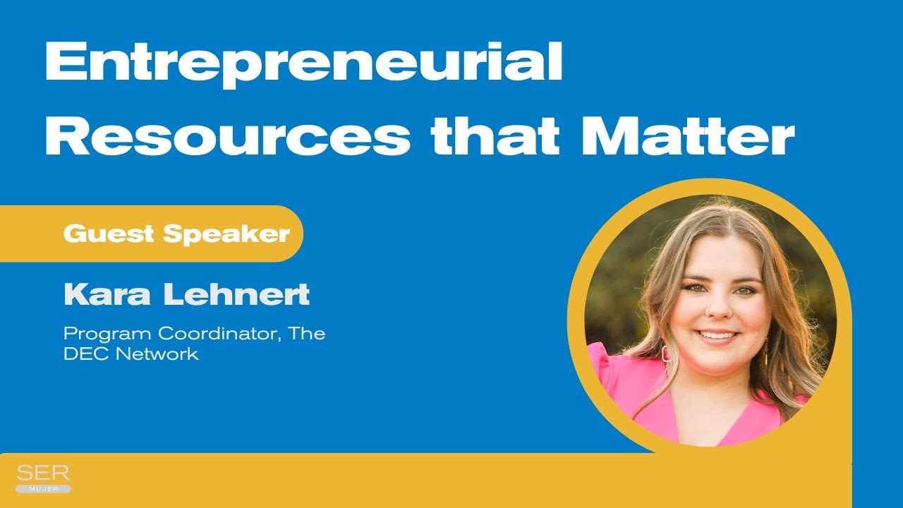 Entrepreneurial Resources that Matter with Kara Lehnert - YouTube