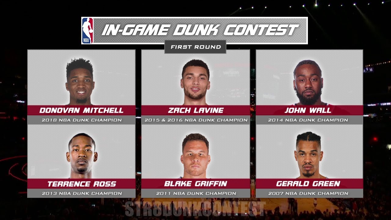 In-Game Dunk Contest Between NBA Dunk Champions - YouTube