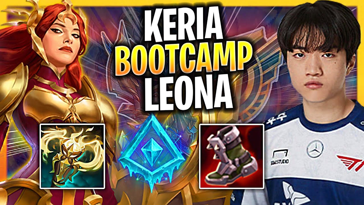 LEARN HOW TO PLAY LEONA SUPPORT LIKE A PRO! | T1 Keria Plays Leona ...