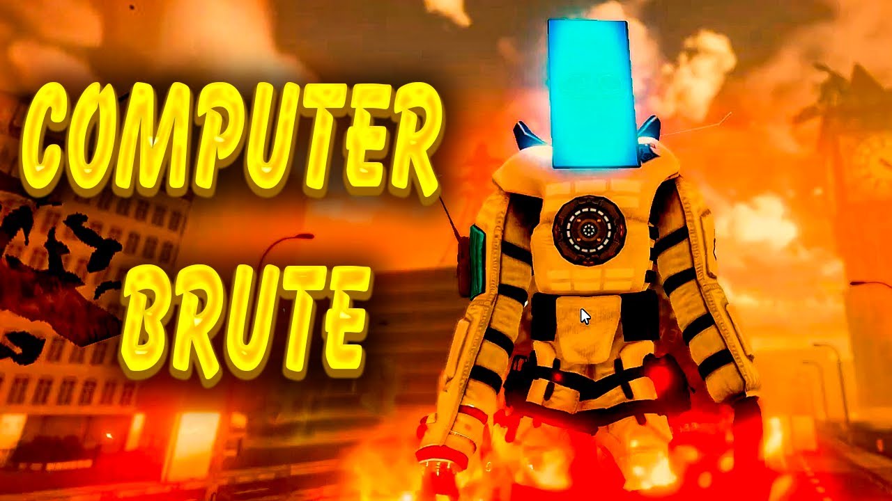 Computer Brute ATTACK! | Ultimate Bathroom Battle - YouTube