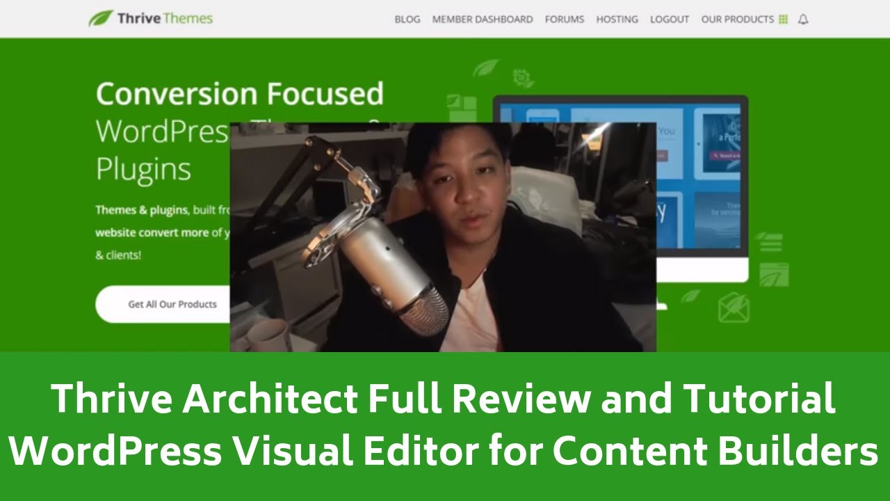 Thrive Architect Full Review and Tutorial | WordPress Visual Editor for Content Builders. - YouTube