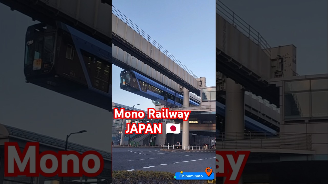 Mono Railway #mono_railway#japan_student_life #mono_rail#chiba #japan_mono_Railway #travel - YouTube