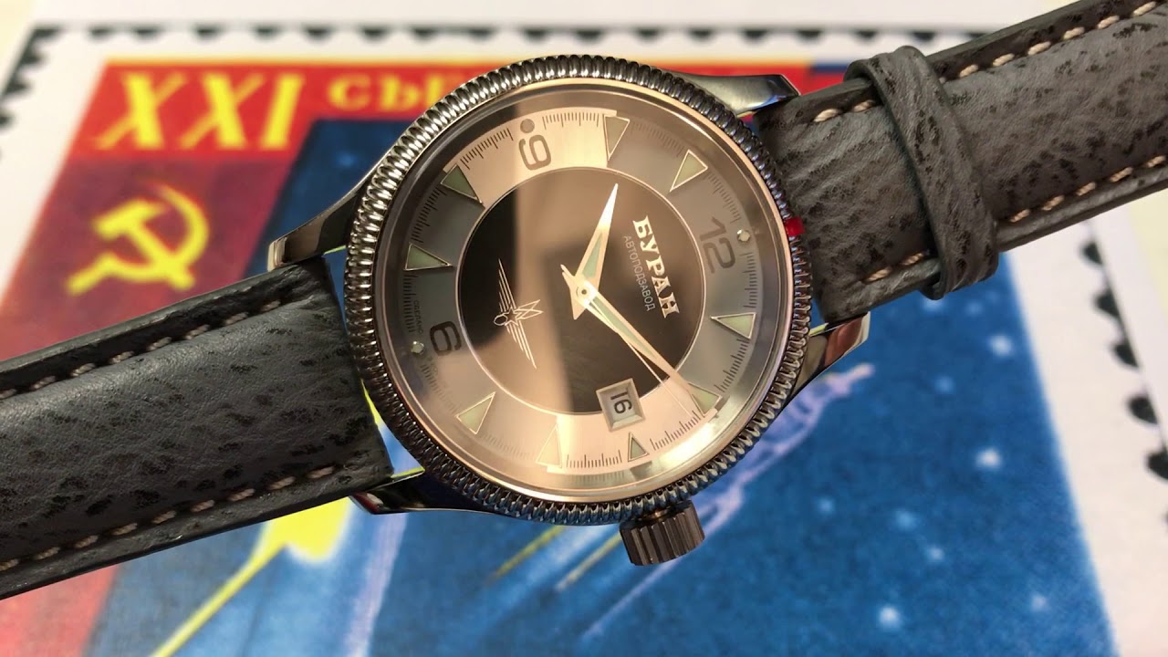 Buran automatic 40mm - YouTube