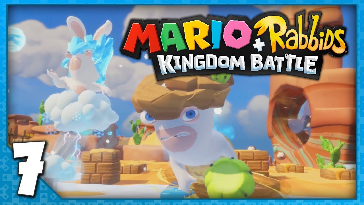 DPadPlays: Mario + Rabbids Kingdom Battle: Episode 7 - Blizzy & Sandy ...