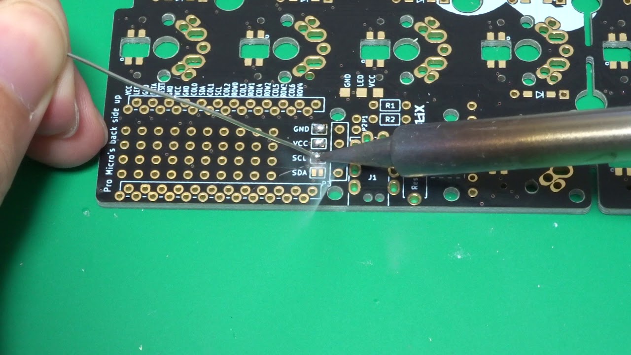 Helix PCBの準備 - YouTube