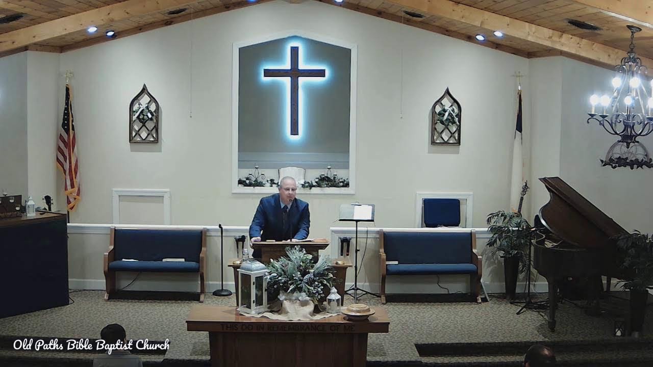 Old Paths Bible Baptist Church WN 2-4-26 - YouTube