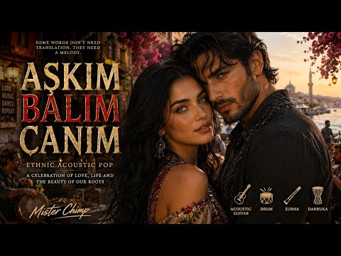 AŞKIM BALIM CANIM — Three Turkish Words of Love | Ethnic Acoustic Pop | Mister Chimp