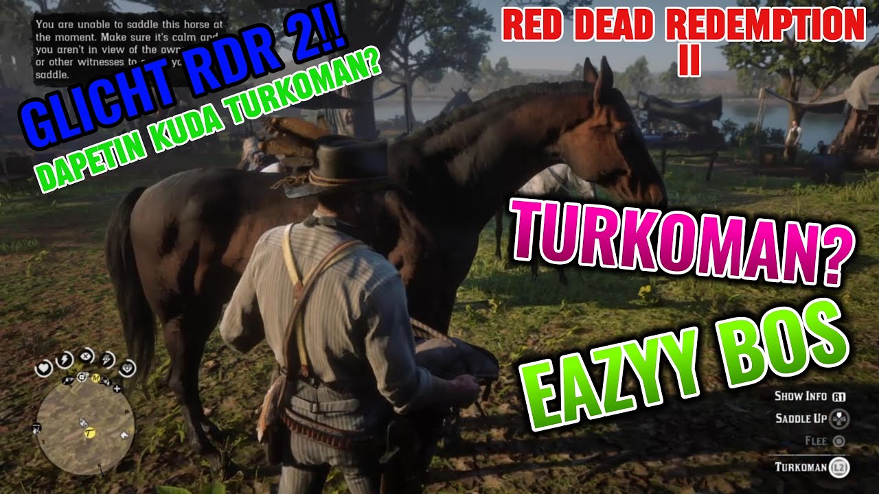 [ PS4 [ CARA MENDAPATKAN KUDA TURKOMAN DI CHAPTER 3 RDR 2 - YouTube