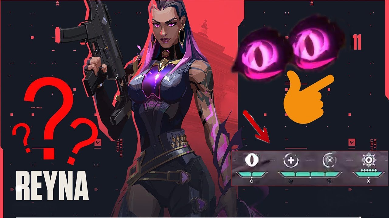 Valorant: NEW Agent REYNA - All Abilities overcheat and gamplay - YouTube