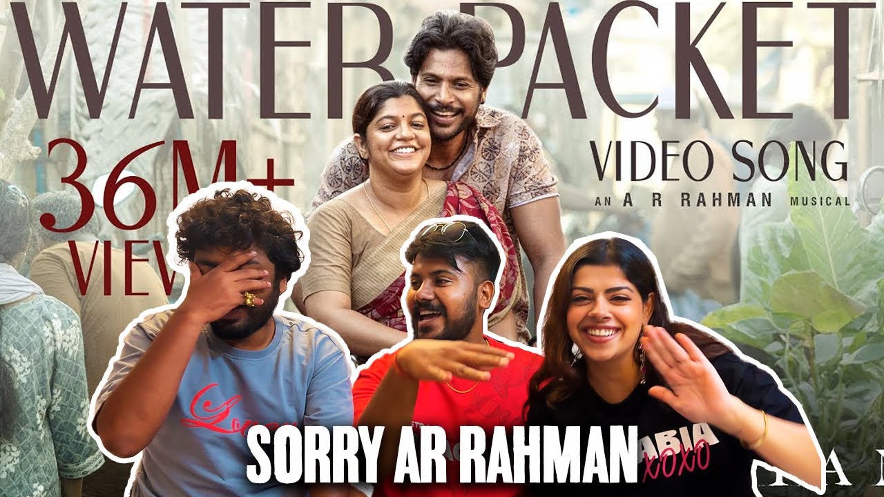 Water Packet Song Reaction | RAAYAN | Dhanush | Sun Pictures | A.R ...