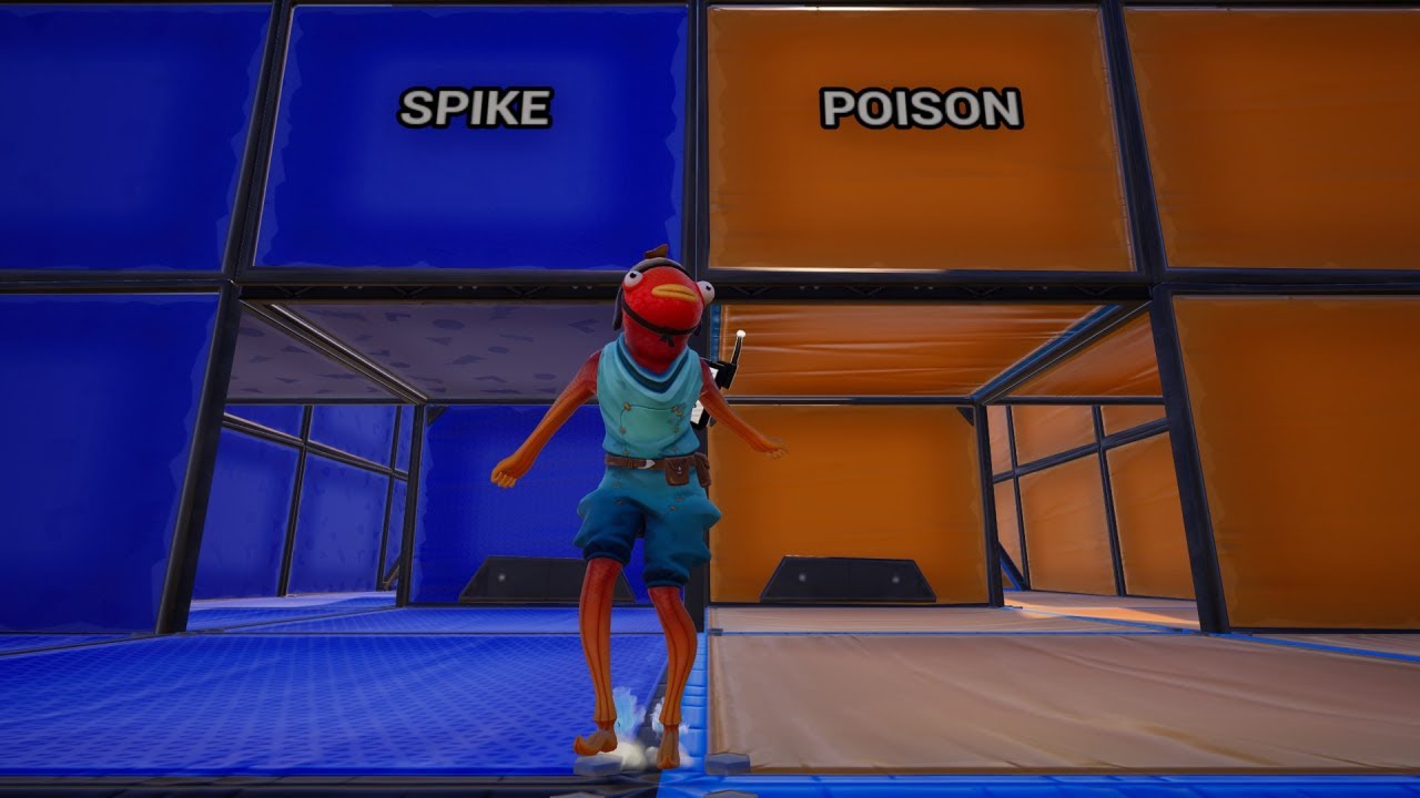 Unique Poison VS Spike Trap Deathrun Fortnite! - YouTube