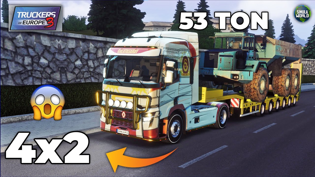 LECH ŞEHRİNDEN 4x2 ile 53 TON ÇEKİYORUM | RENOVATE R RANGER 2021 ...
