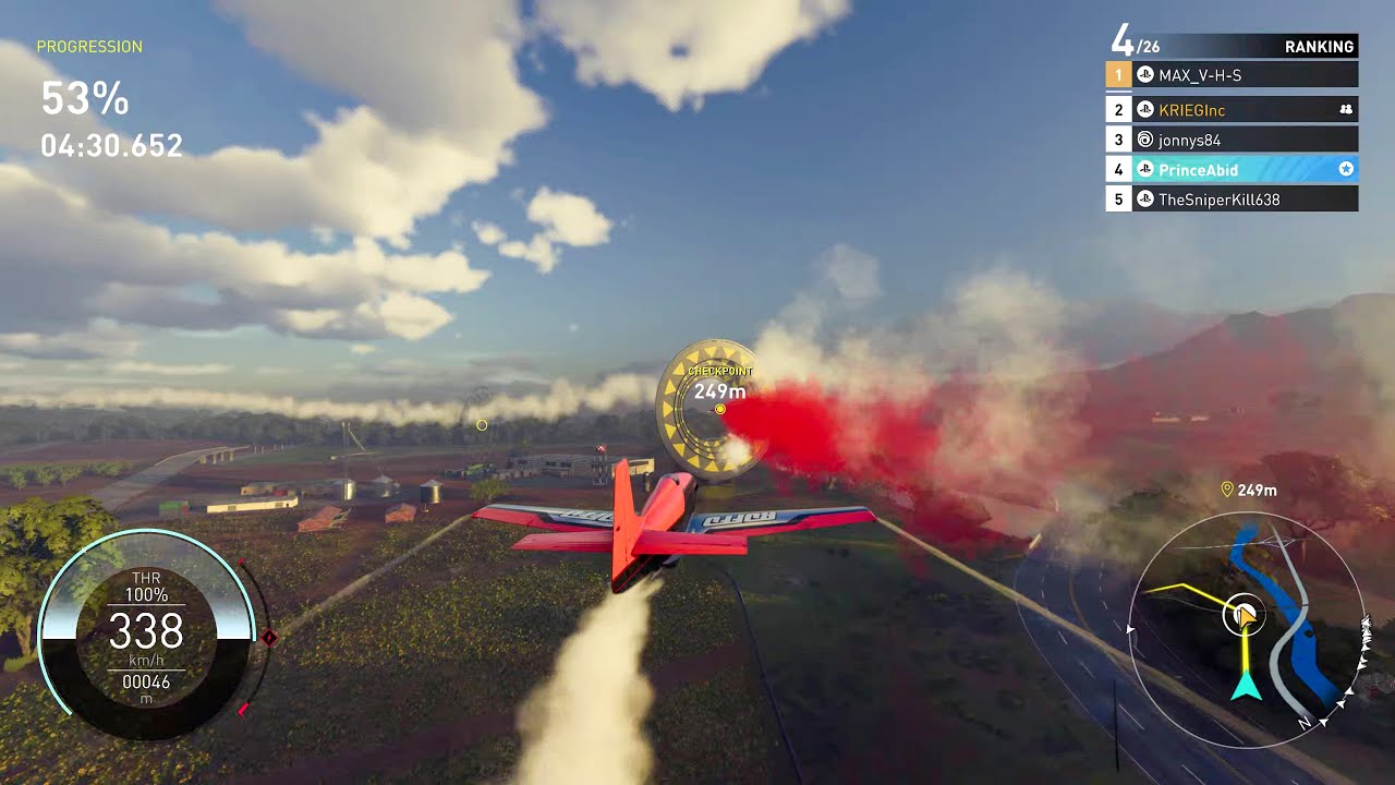 FIRST TIME USING A PLANE IN A GRAND RACE | THE CREW MOTORFEST - YouTube
